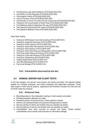 Btpsec Sample Penetration Test Report | PDF