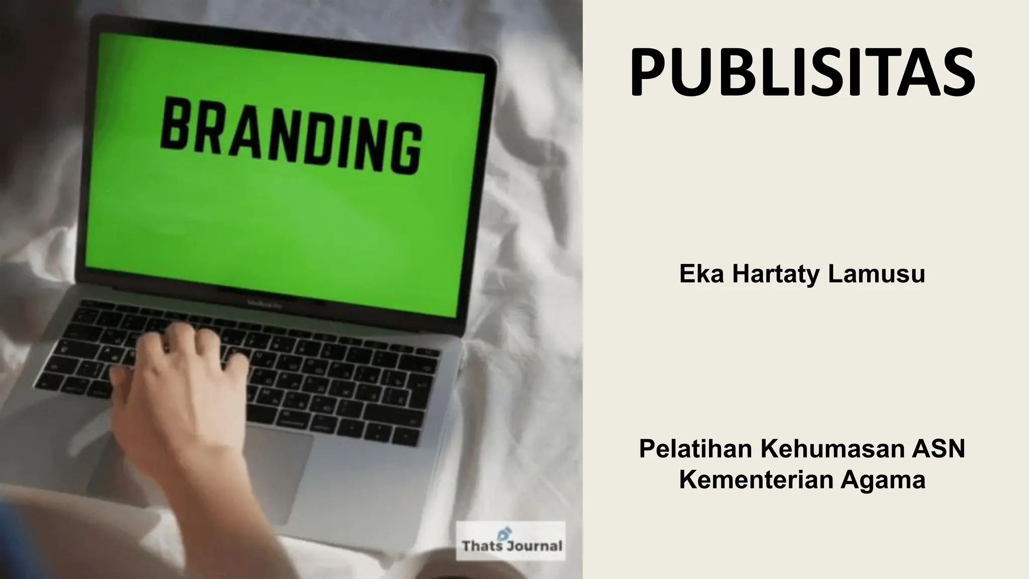 Bahan Ajar Materi Publisitas Pelatihan Kehumasan | PDF