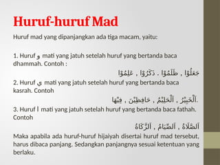 BTQ kls 8 - Hukum Bacaan Mad (Pertemuan ke-2).pptx