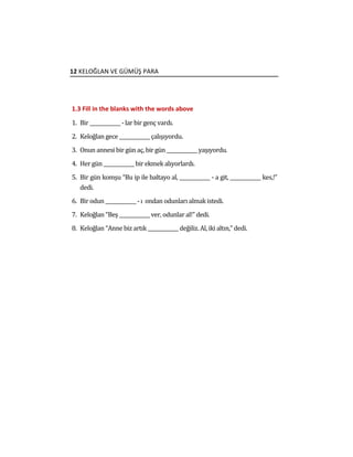 Turkish Easy Reading Books: Turkish Fairy Tales 3 for beginners | PDF