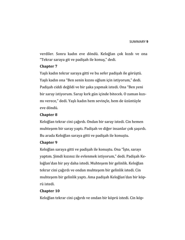 Turkish Easy Reading Books: Turkish Fairy Tales 3 for beginners | PDF