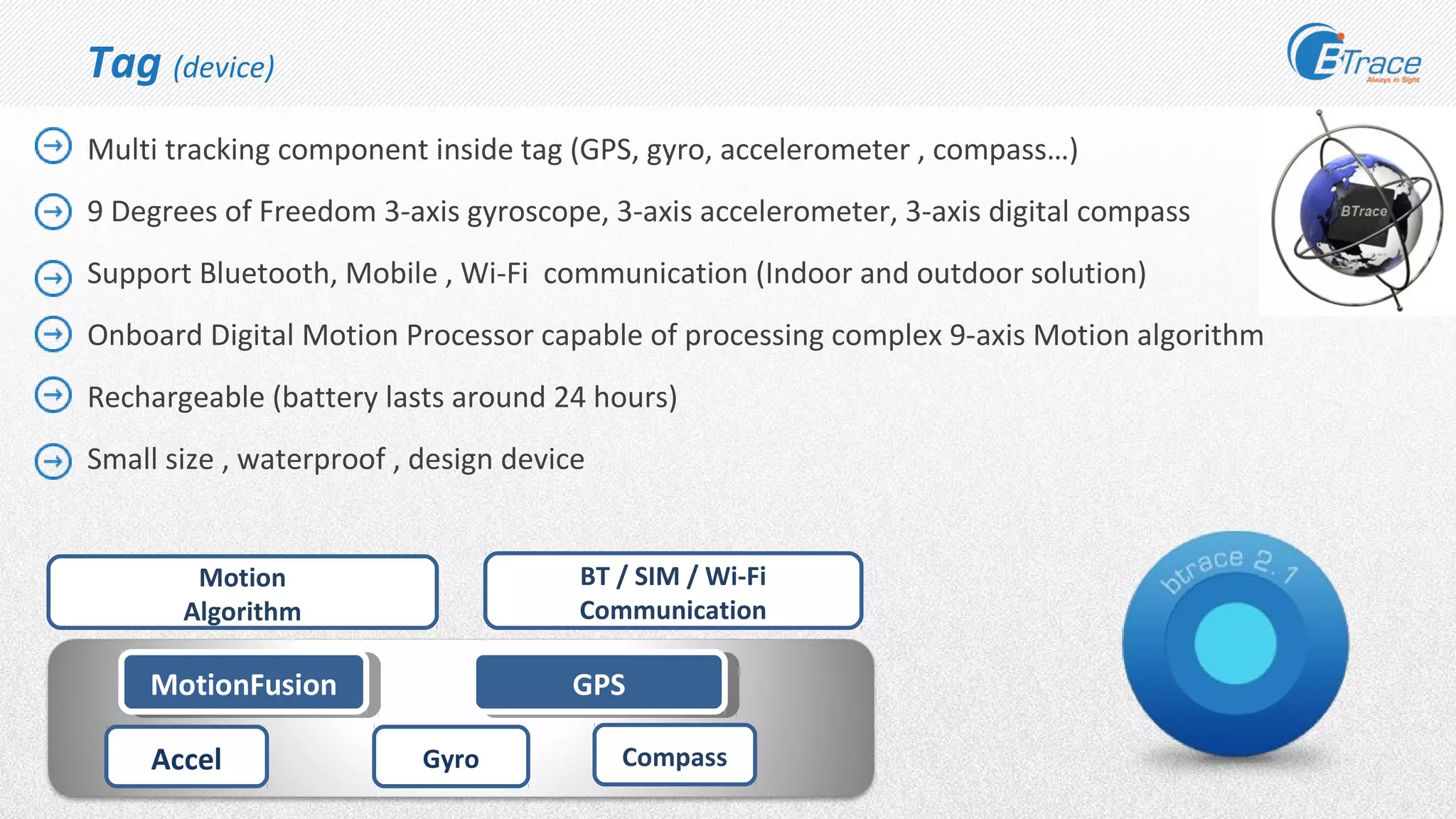 BTrace short present | PPT | Smartphones | Consumer Electronics