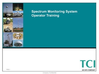 Spectrum Monitoring through TCI Monitoring | PPTX