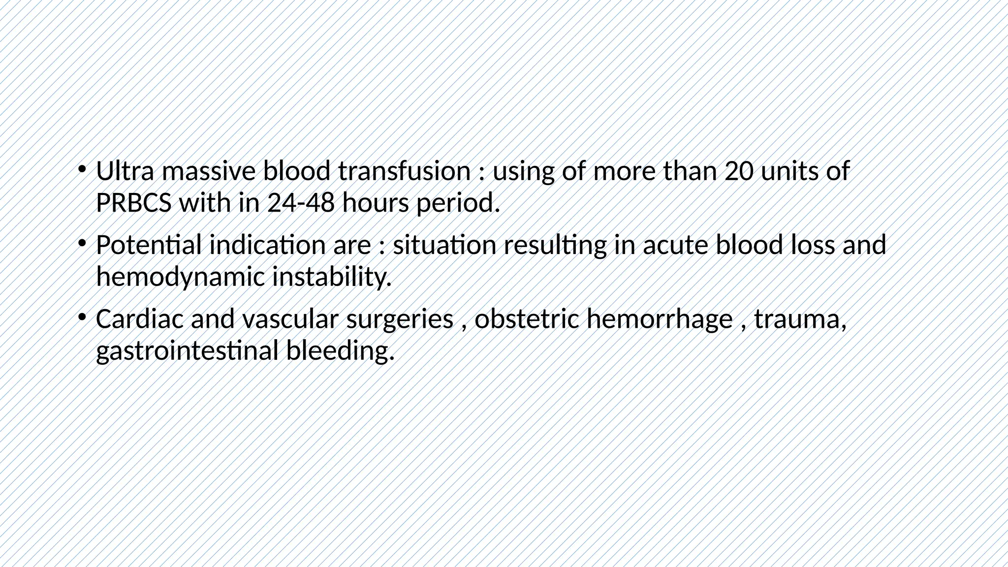 BT Reaction complication and Massive blood transfusion.pptx | Lung and Respiratory Health ...