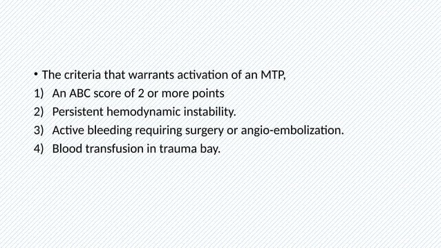 BT Reaction complication and Massive blood transfusion.pptx | Lung and ...