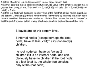Btree | PPT