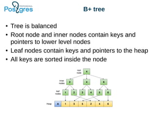 Btree. Explore the heart of PostgreSQL. | PDF