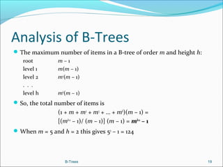 Btrees | PPT
