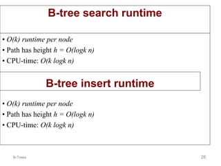 B Trees in Data Structures Mark Allen Weiss.ppt