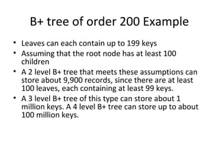 B trees and_b__trees | PPT