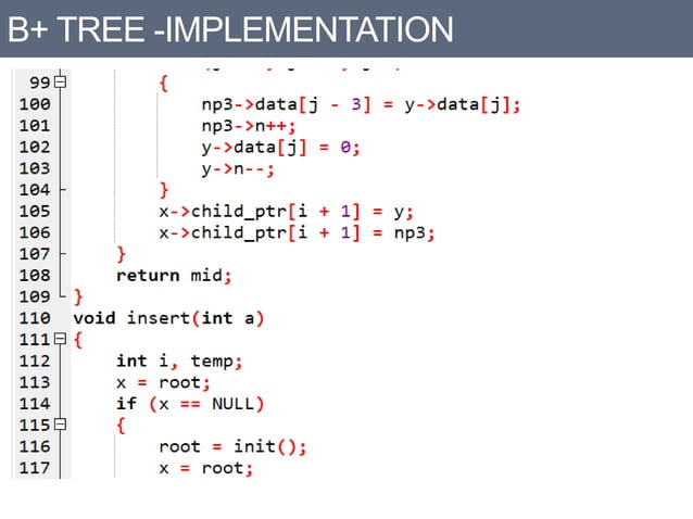 B+ trees and height balance tree | PPTX