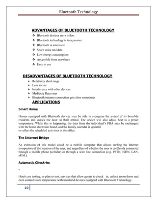 Bluetooth technology | PDF