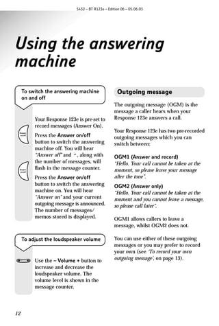 Bt response 123e | PDF | Home Appliances | Home & Garden
