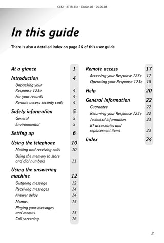 Bt response 123e | PDF | Home Appliances | Home & Garden