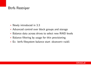 Btrfs by Chris Mason | PDF