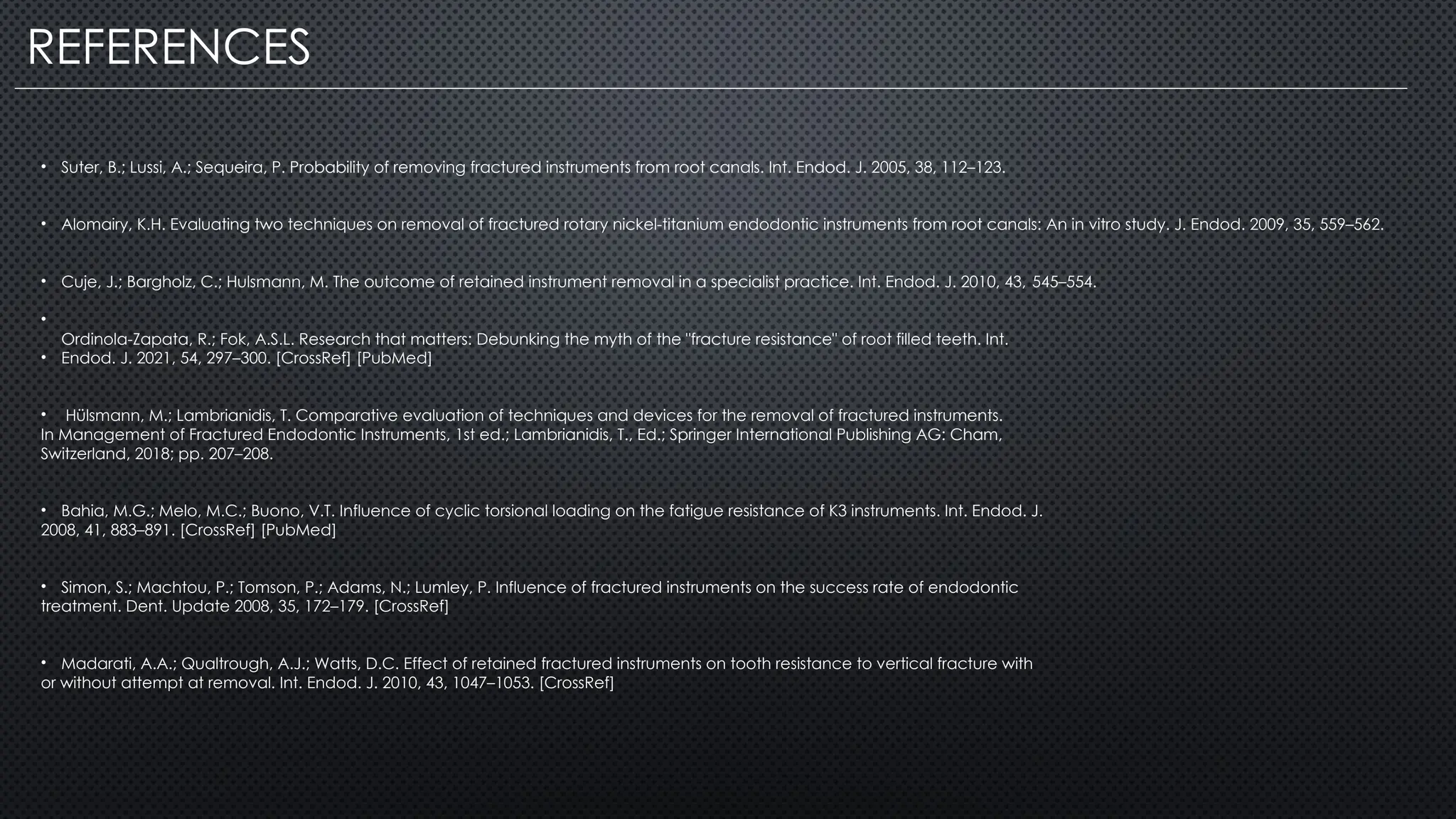 File Retrieval in Endodontics - BTR Pen. | PPTX