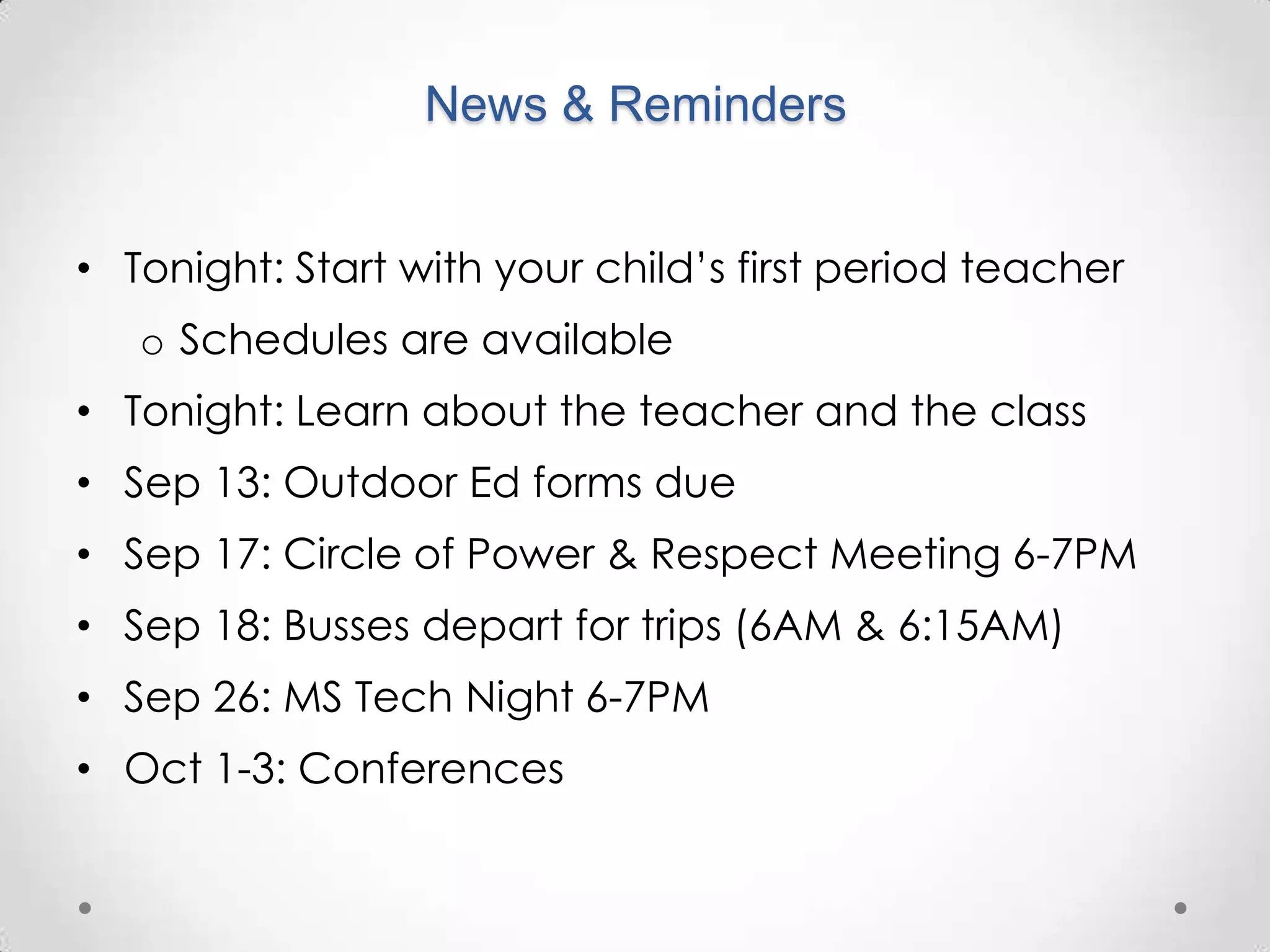 Back to School Presentation | PPT