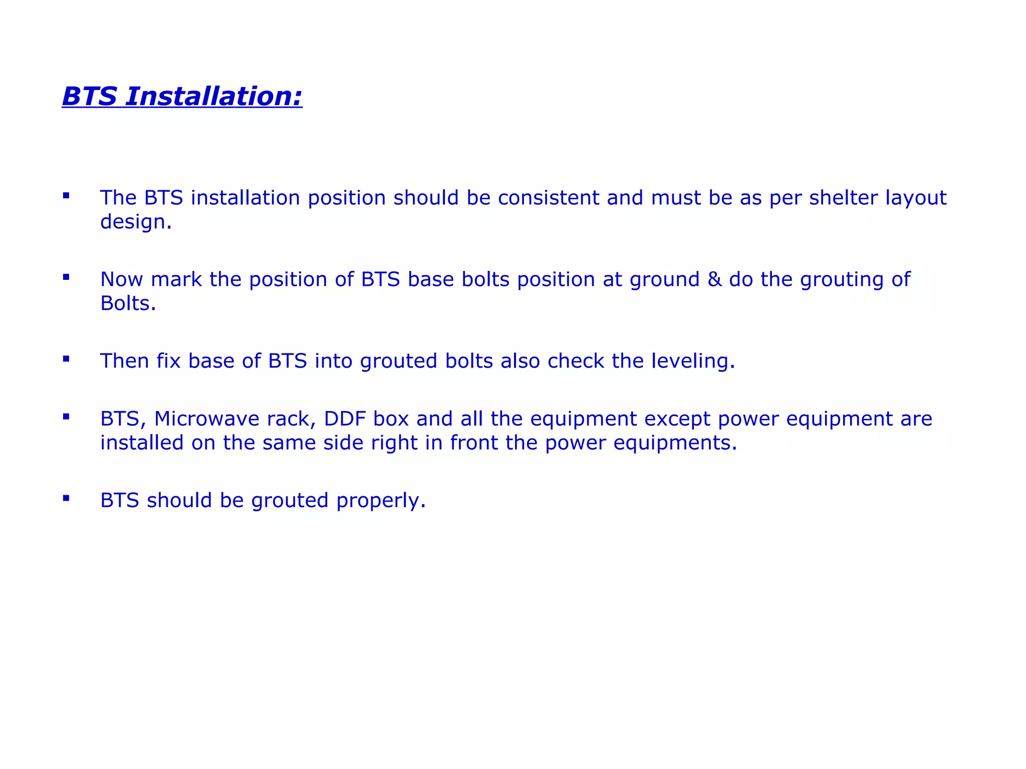 Bts-site-installation | PPT