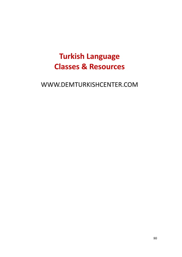 Turkish Speaking: Conversation Questions 1 for beginners | PDF | Education