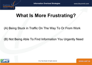 Information Overload Strategies | PPT