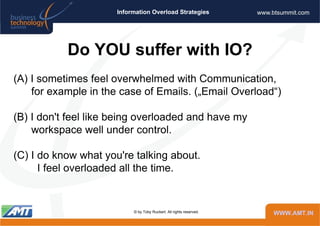 Information Overload Strategies | PPT
