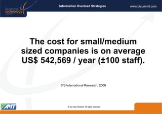 Information Overload Strategies | PPT