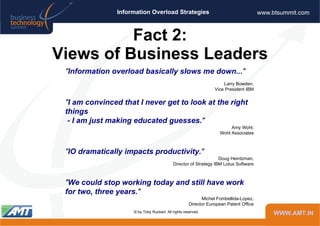 Information Overload Strategies | PPT
