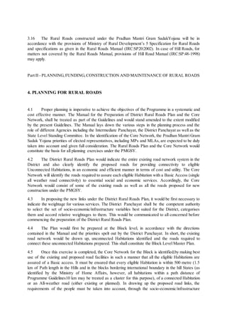 PRADHAN MANTRI GRAM SADAK YOJANA | DOCX