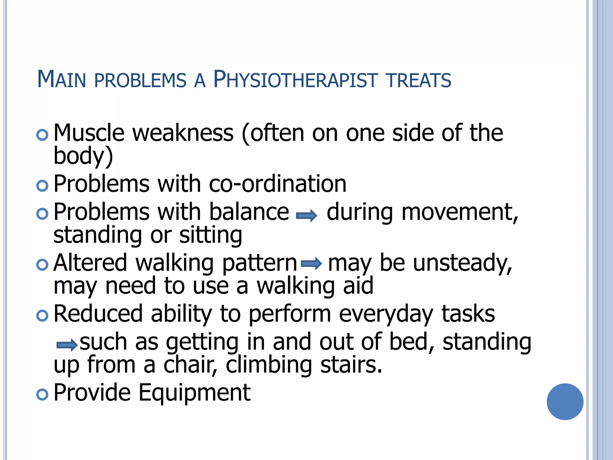 Physiotherapy Information | PPTX