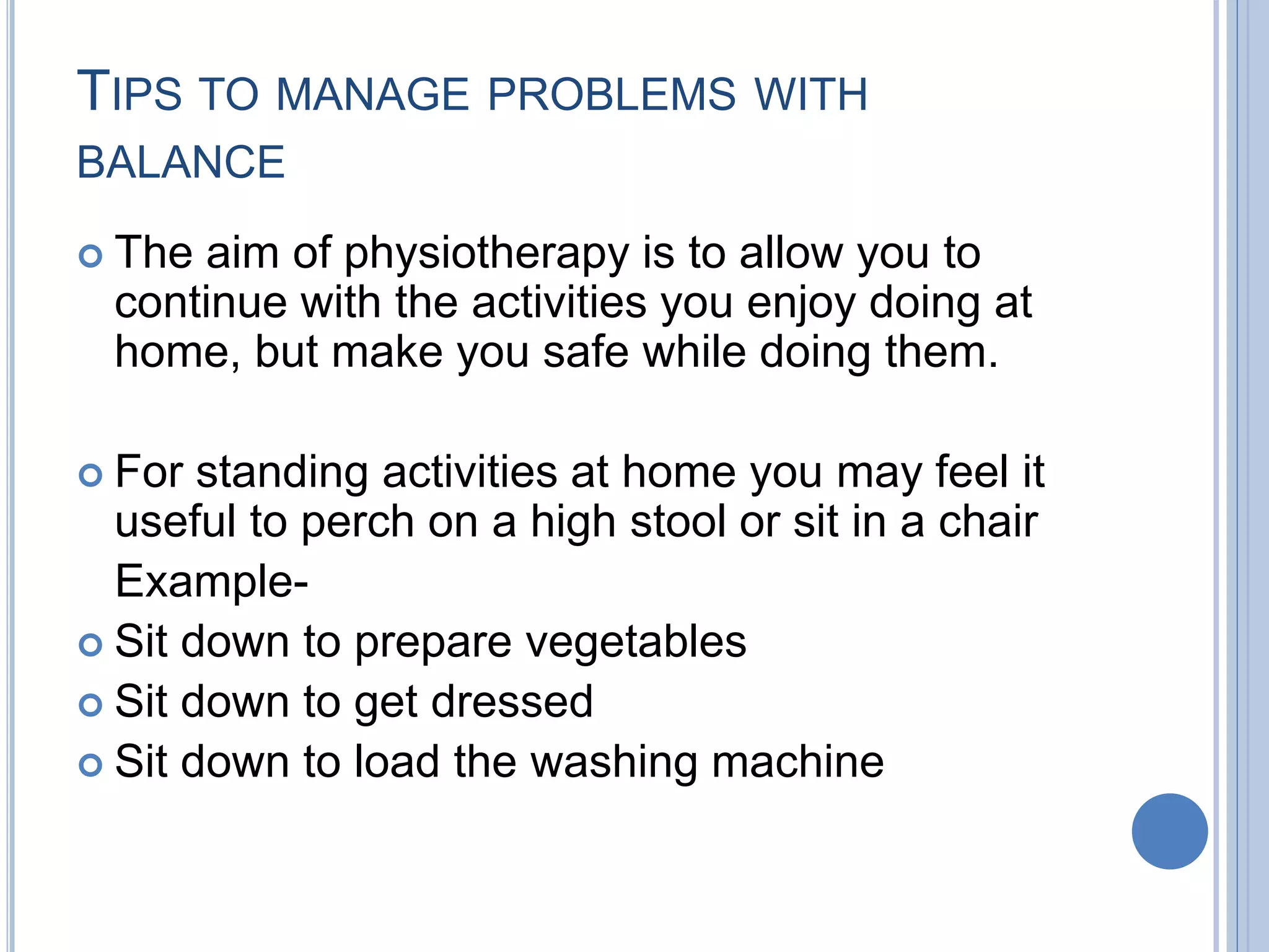 Physiotherapy Information | PPTX