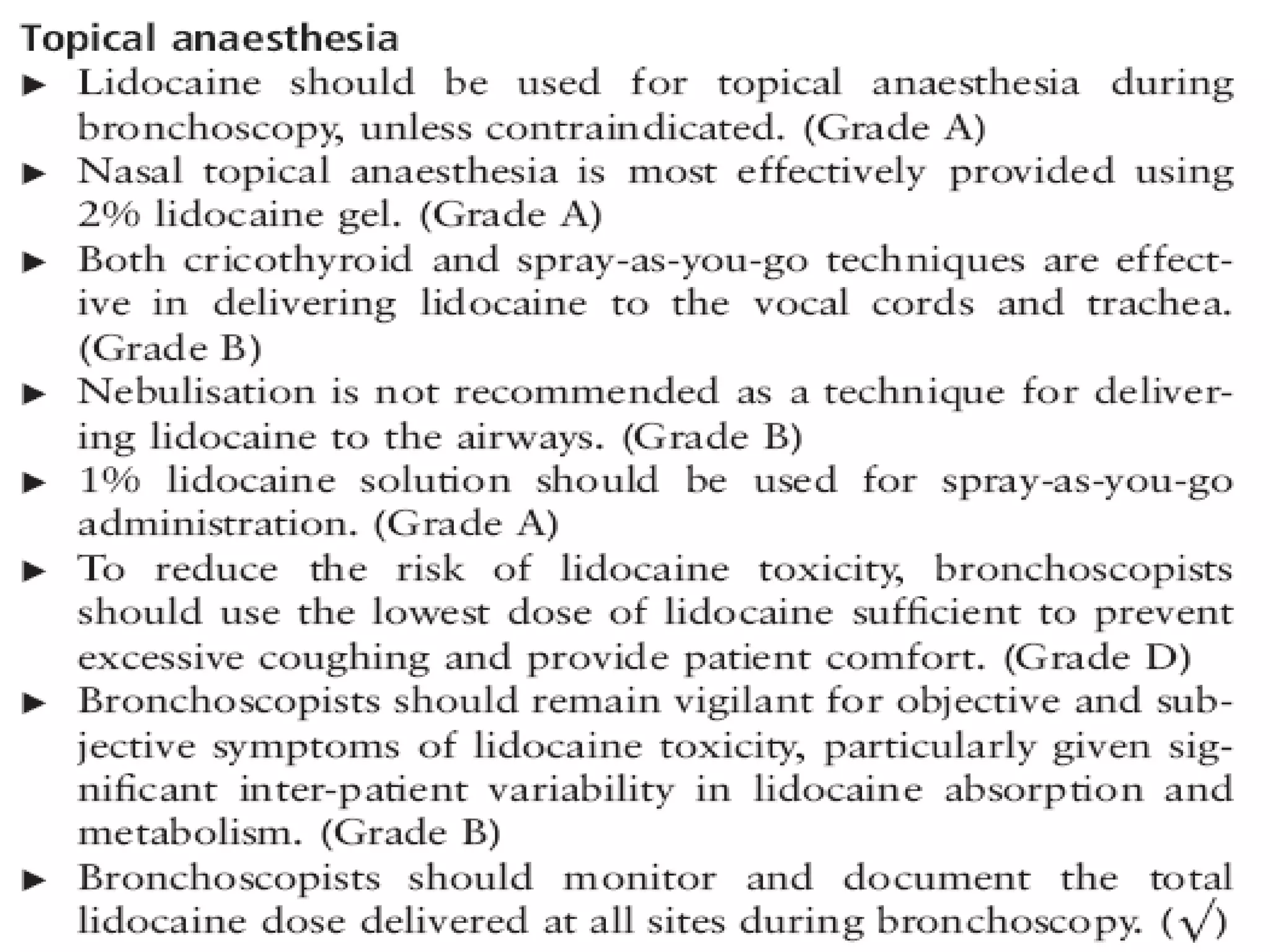 Bts guidelines 2013 for diagnostic flexible bronchoscopy in | PPTX