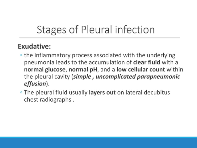 Bts guidelines for the management of pleural infection in children | PPTX