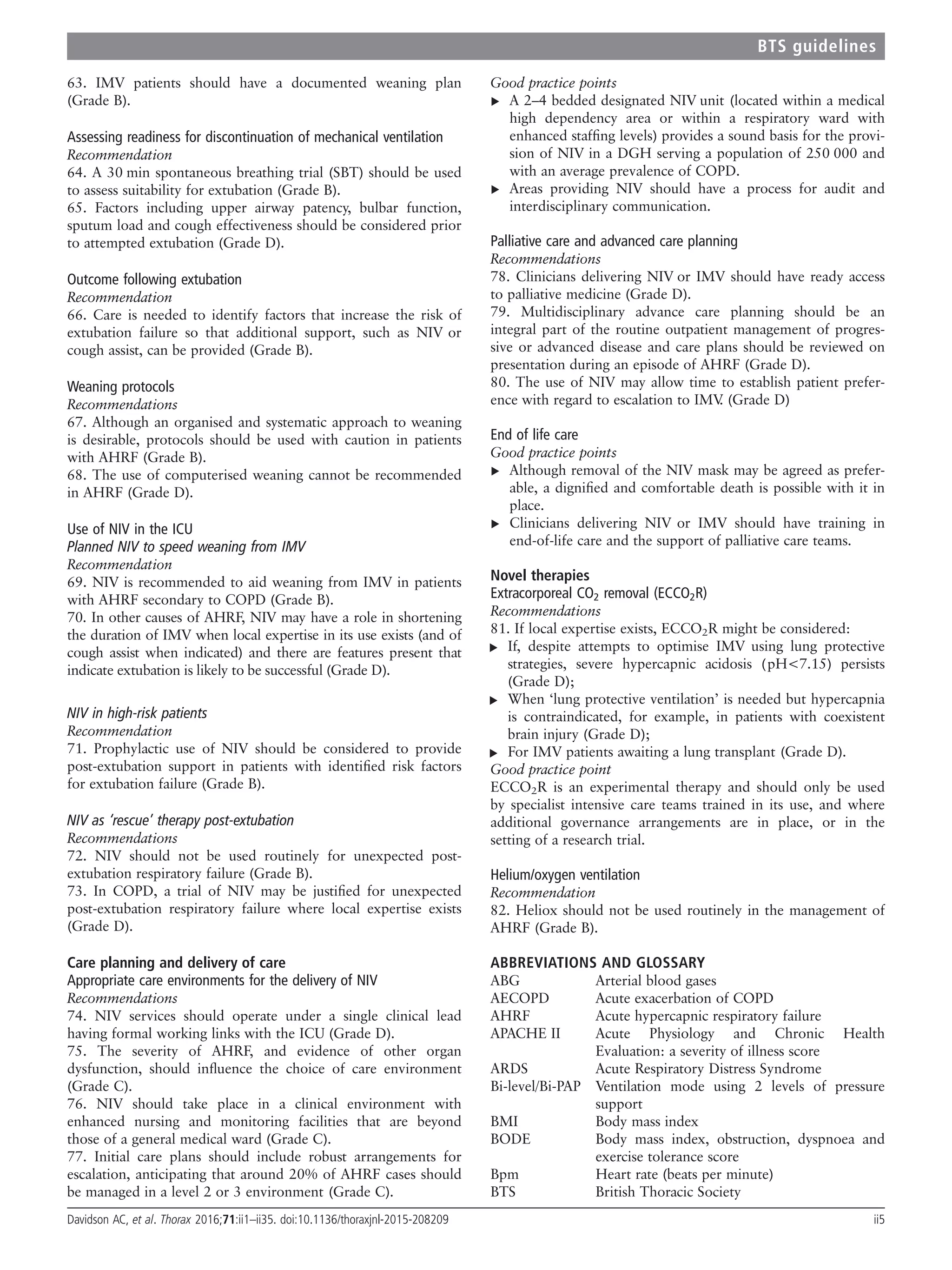 BTS_ICS Guideline for the Ventilatory Management of Acute Hypercapnic ...