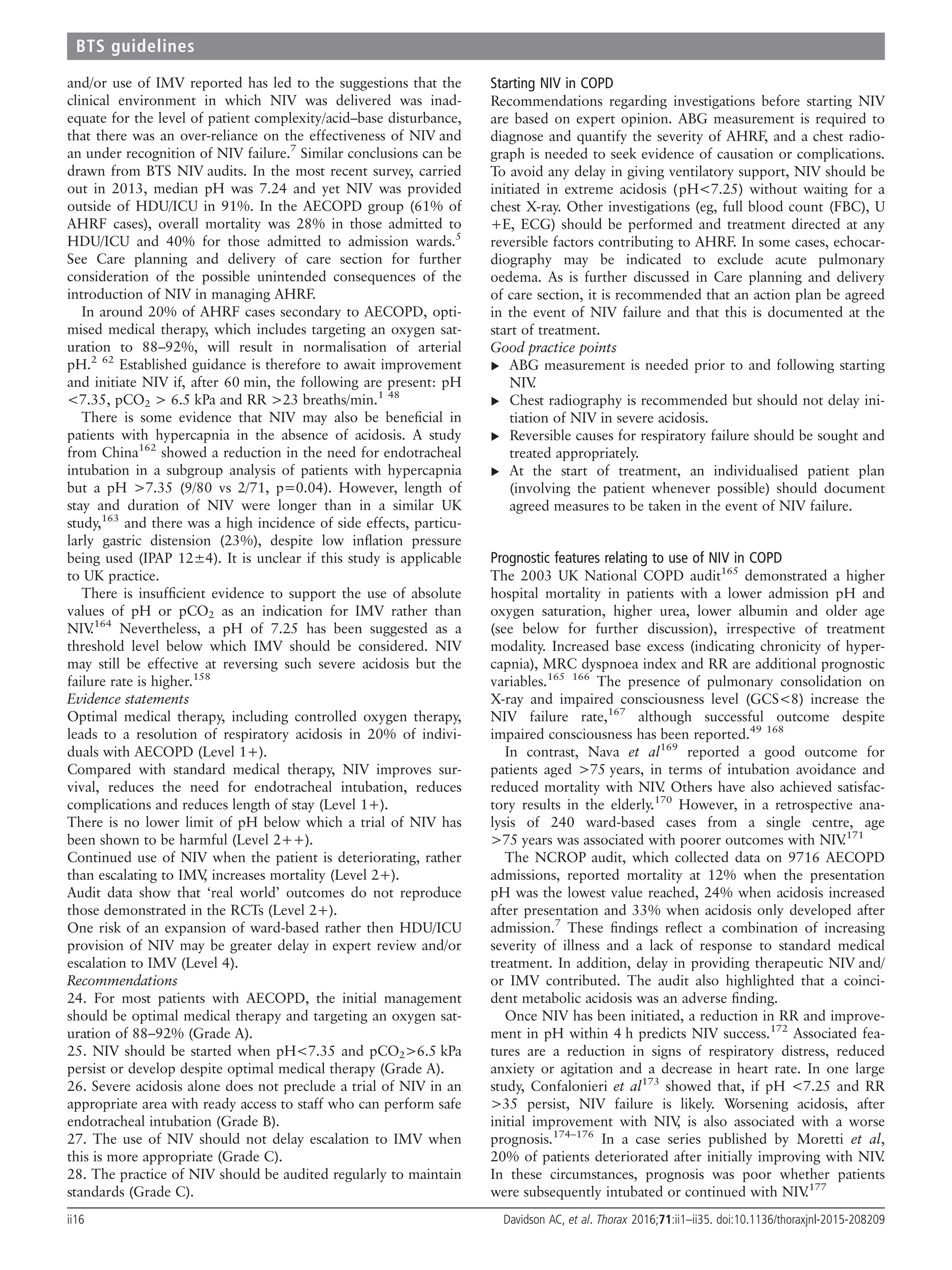 BTS_ICS Guideline for the Ventilatory Management of Acute Hypercapnic ...