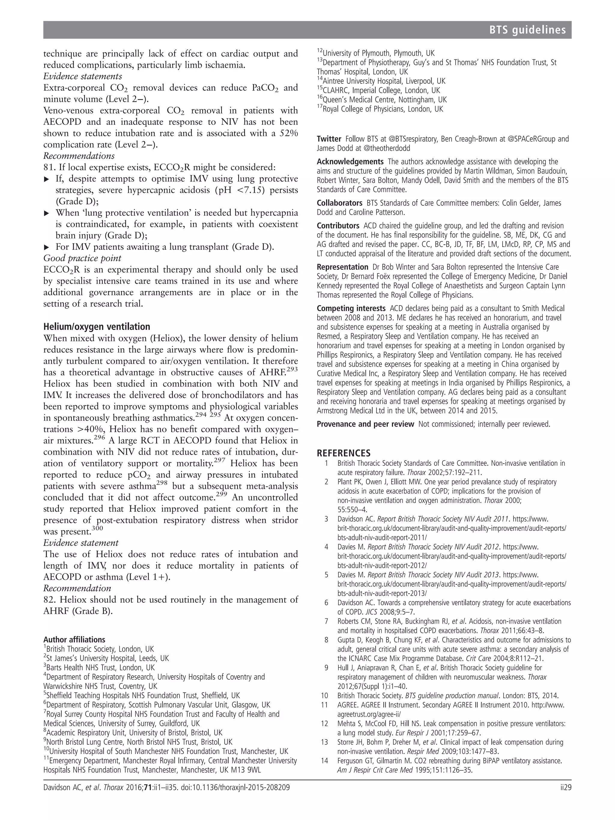 BTS_ICS Guideline for the Ventilatory Management of Acute Hypercapnic ...