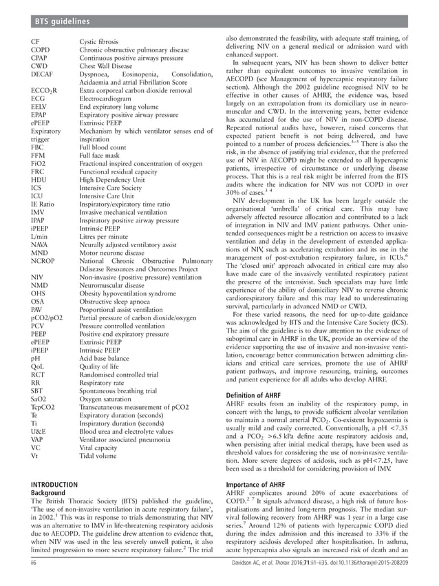 BTS_ICS Guideline for the Ventilatory Management of Acute Hypercapnic ...