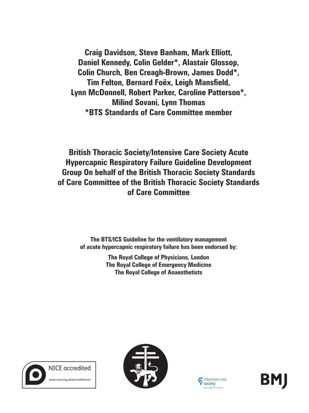 BTS_ICS Guideline for the Ventilatory Management of Acute Hypercapnic ...