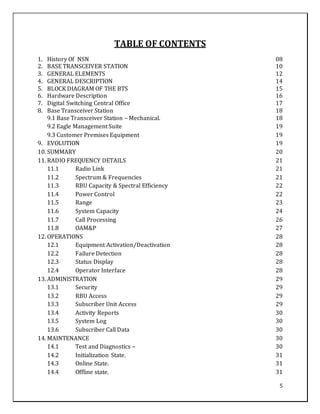 Bts installation & commisioning | DOCX