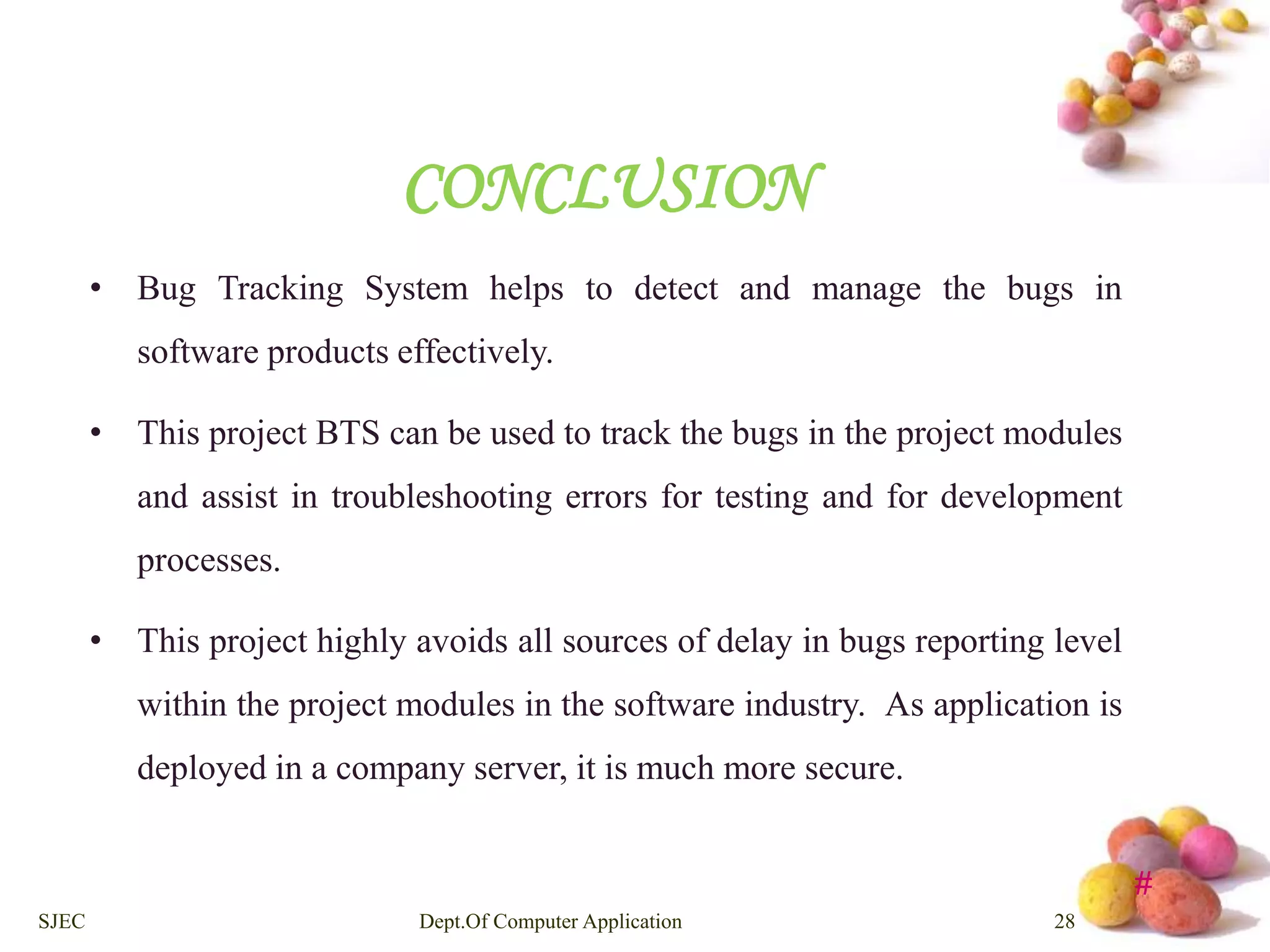 Bug Tracking System | PPTX