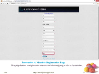 Bug Tracking System | PPTX