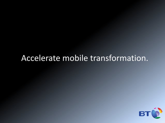 BT smartnumbers helps you deliver mobile innovation and reduce costs | PPT