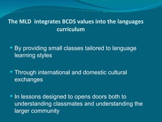 MLD Overview Presentation | PPT
