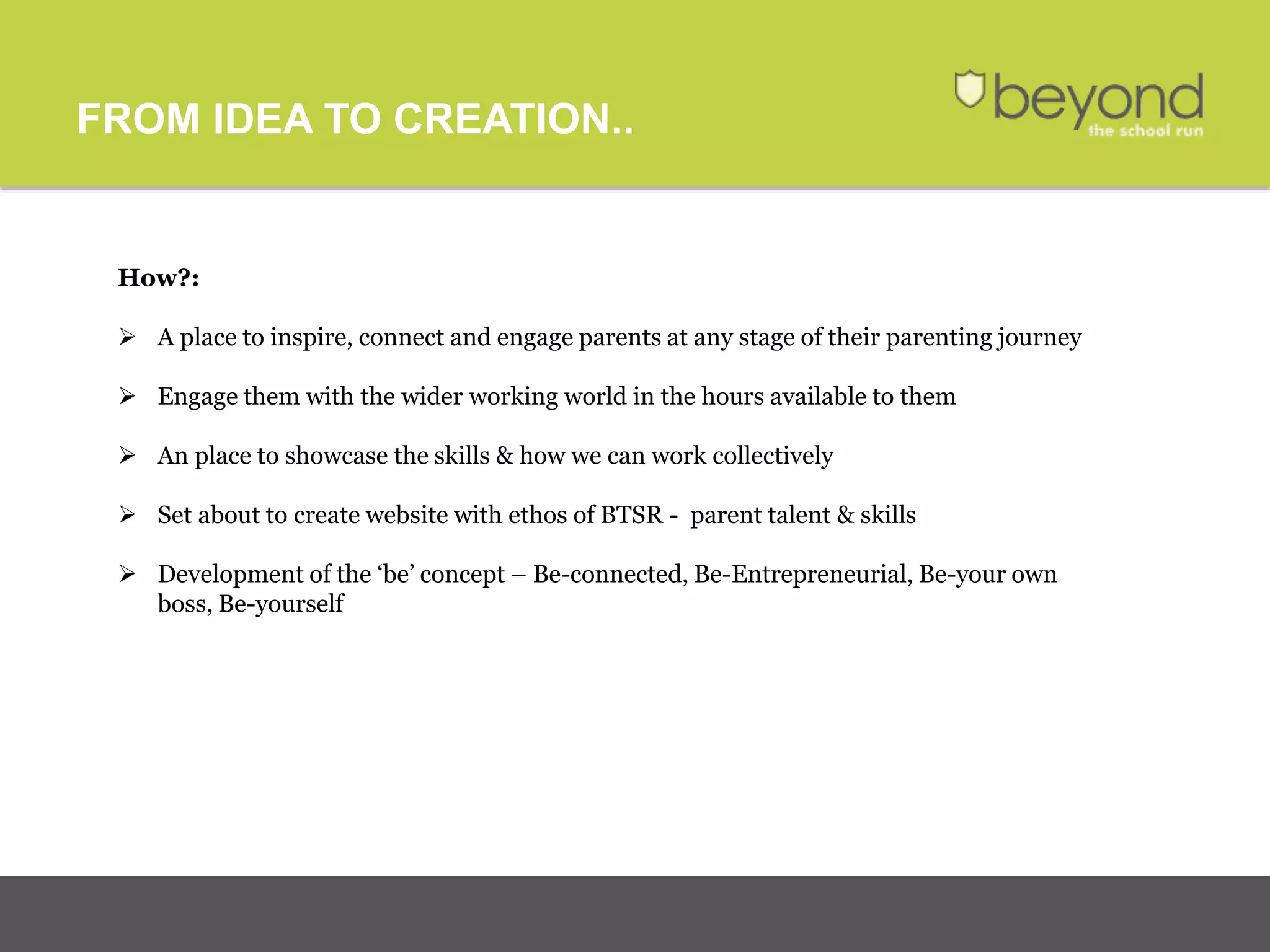 Btsr presentation feb 2014 | PPT