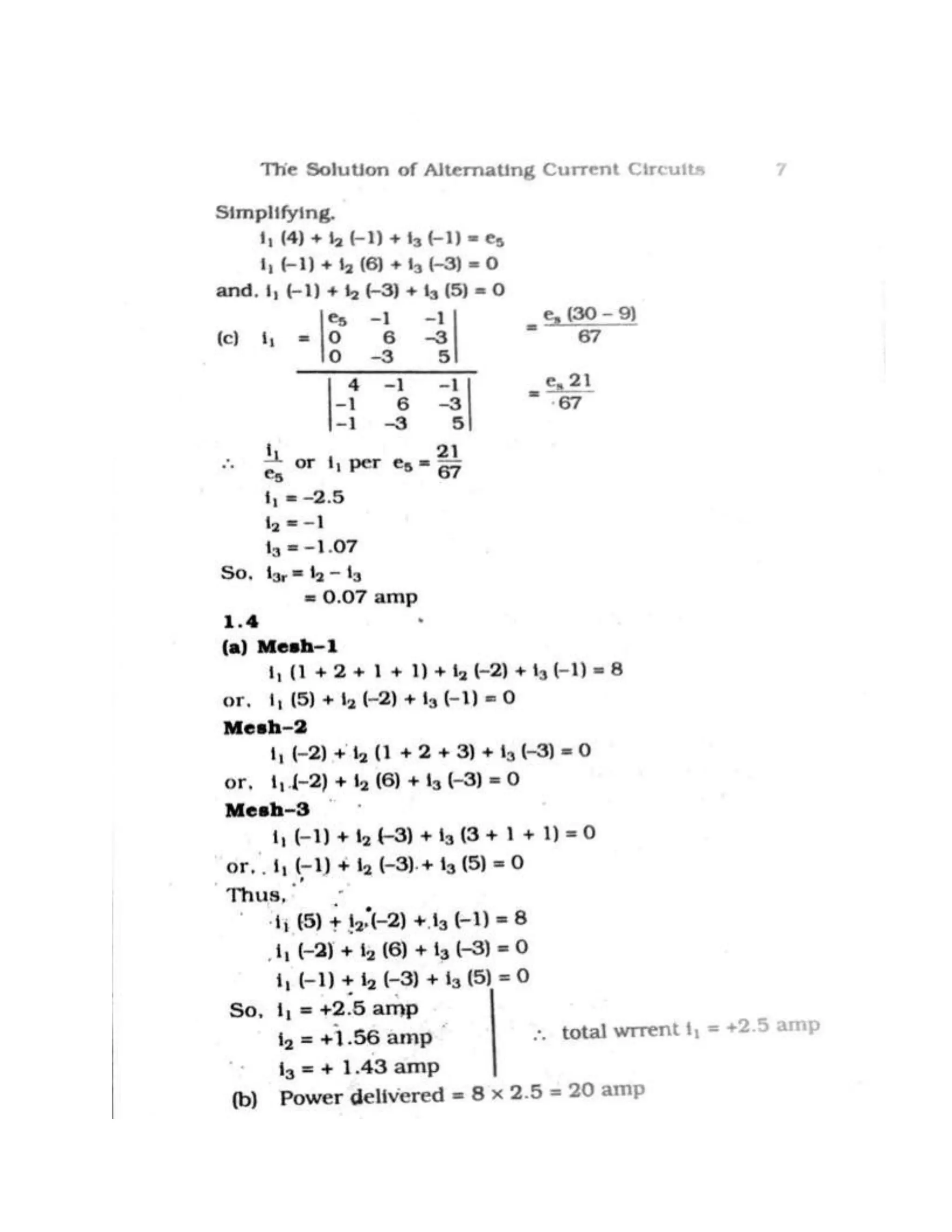 Alternating current-circuit-solution-manual | PDF