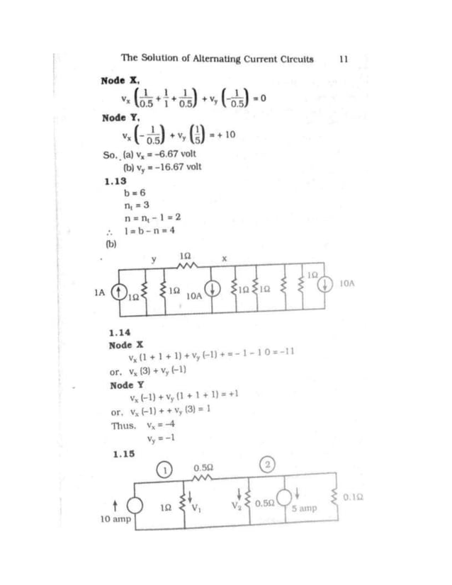 Alternating current-circuit-solution-manual | PDF
