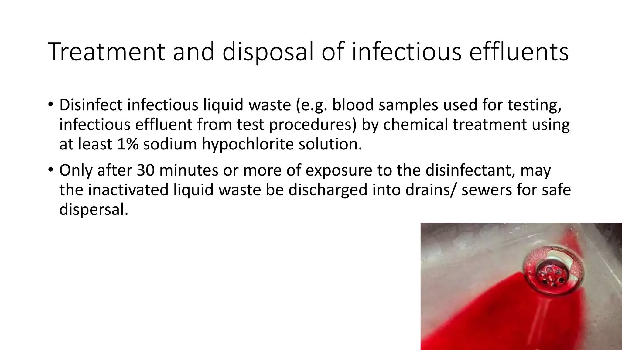 Biosafety and Waste Management in Blood Transfusion Service | PPTX