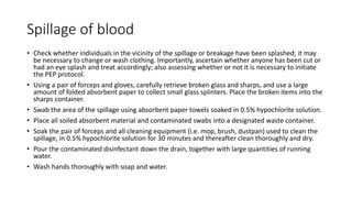 Biosafety and Waste Management in Blood Transfusion Service | PPTX