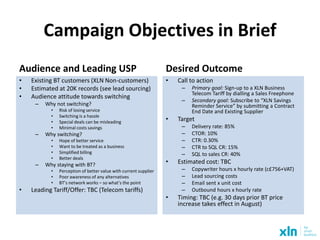 Bt switcher campaign in brief v2 | PPT