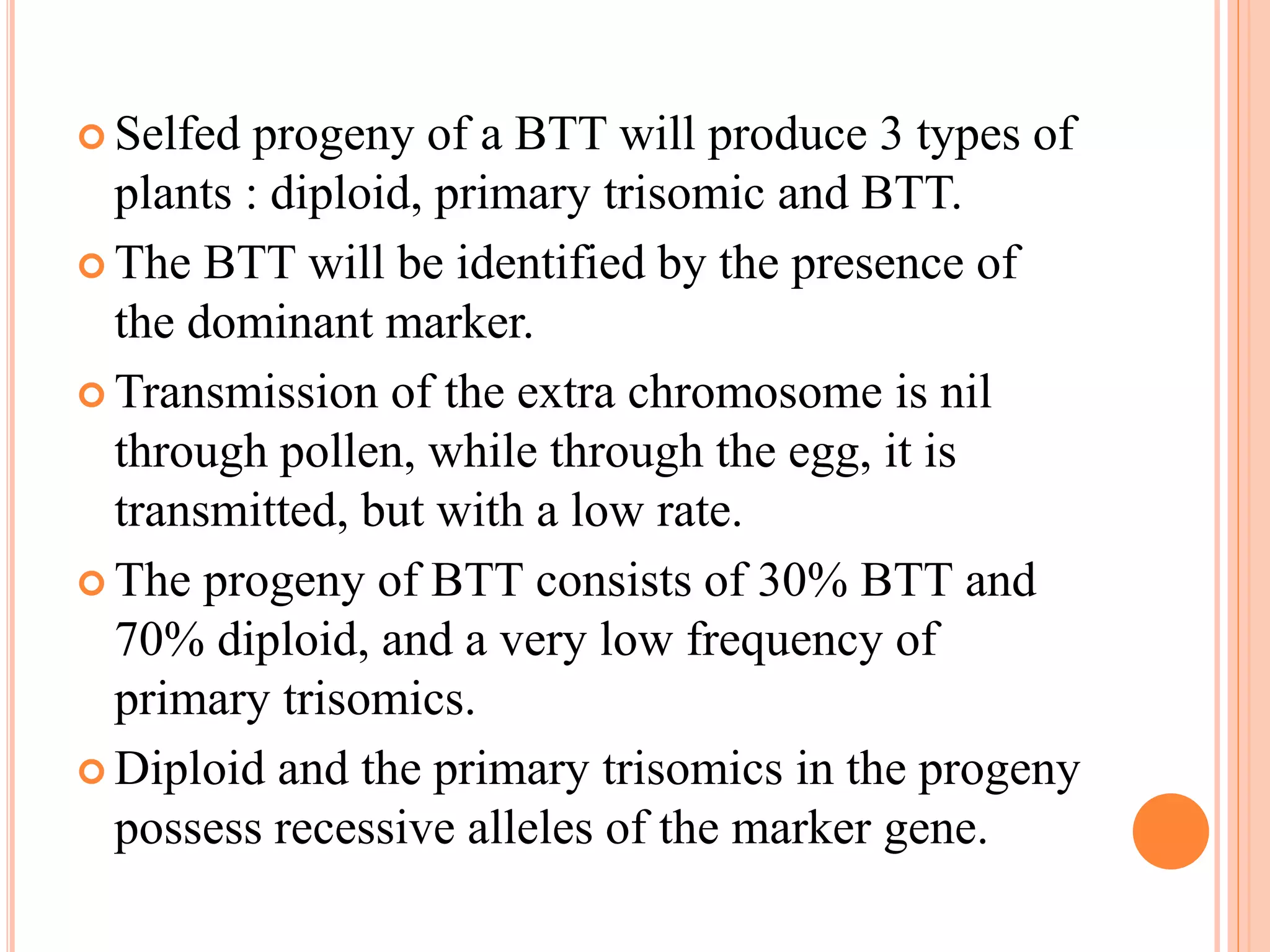 Balanced tertiary trismoics - Hybrid seed production | PPTX