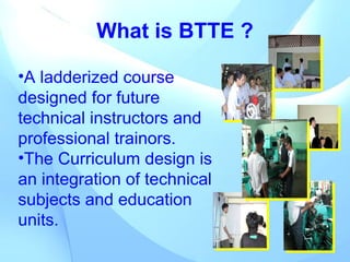 BTTE Program | PPT